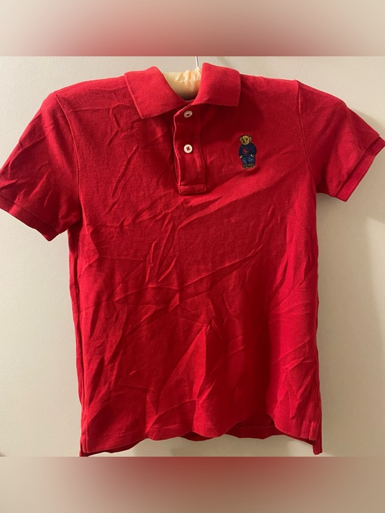 Polo Ralph Lauren | Shirts & Tops | Kids Ralph Lauren Red Bear Polo ...
